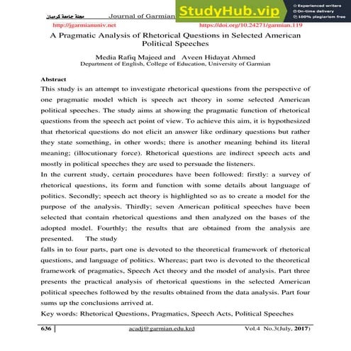 Rhetorical Question Shut Up! When I Ask Myself A Rhetorical Question I