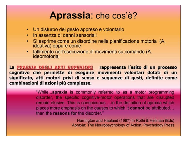 Aprassia Disprassia Pdf Brain And Nervous System Disorders
