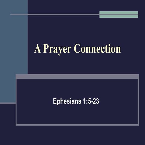 A Prayer Connection | PPT