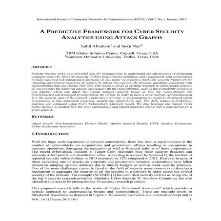 Modeling And Predicting Cyber Hacking Breaches 0978