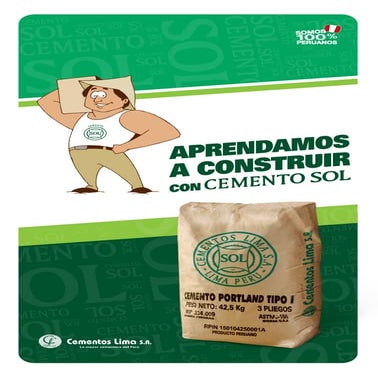 Aprendamos a construir con cementos sol | PDF
