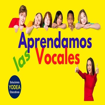 Aprendamos las Vocales | PDF