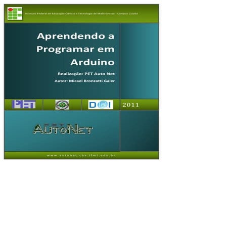 Aprendendendo a programar em arduino | PDF