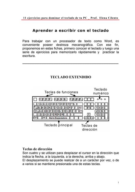 Aprender Escribir Teclado Aprende A Escribir Mejor En El Teclado, Con