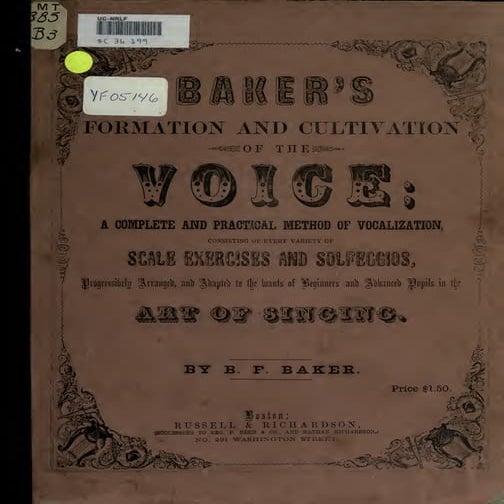 Vocal technique course | DOCX
