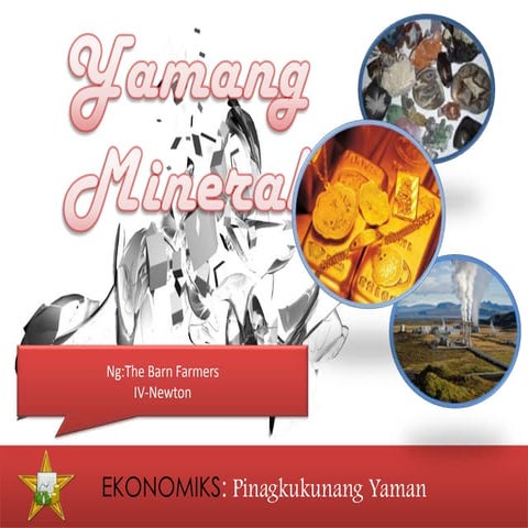 Ap report. (mineral) | PPTX