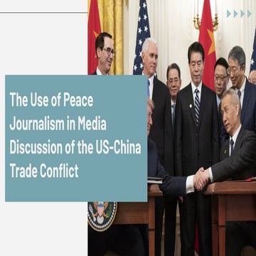 2024 AP Research Presentation on Peace Journalism Regarding the US ...