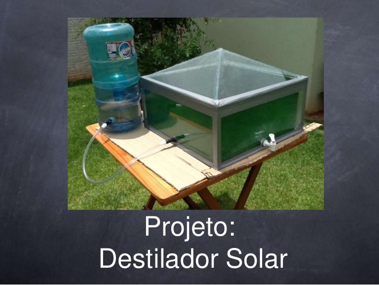 Destilador Solar