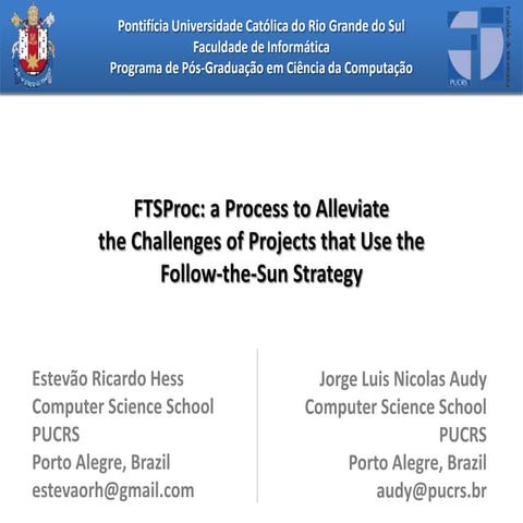 FTSProc: a Process to Alleviate the Challenges of Projects that Use the ...
