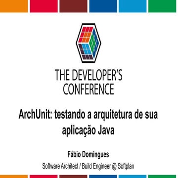 ArchUnit: testando a arquitetura de sua aplicação Java | PDF