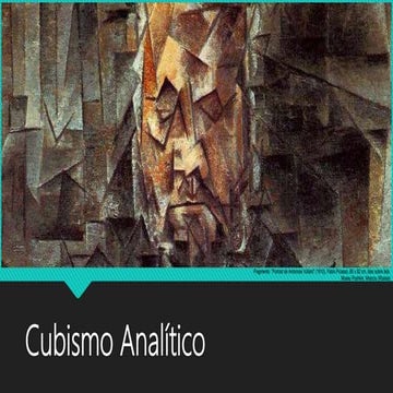 Decifrando obras cubistas | PPTX