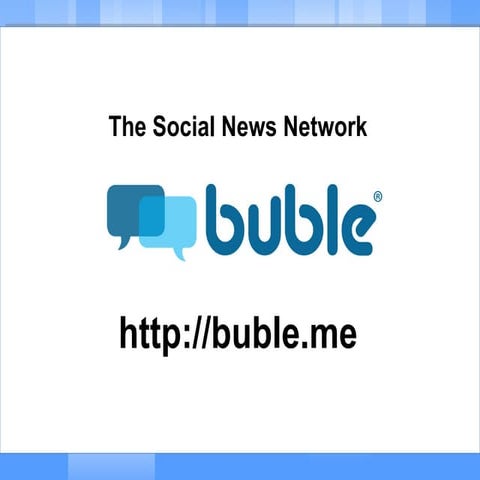 Buble presentation | PPT