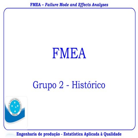 Apresentacao fmea | PPT