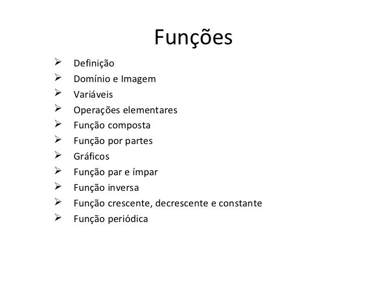 Funções