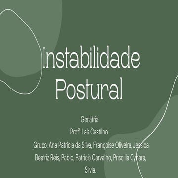 Apresentação instabilidade postural .pptx
