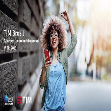 Apresentacao institucional tim 1 t19 | PDF
