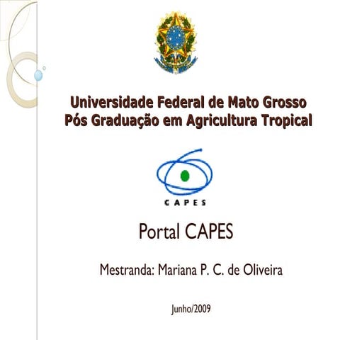 Apresentacao Mariana | PPT