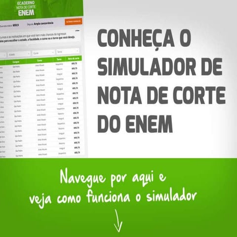 Apresentacao nota de corte enem | PPTX