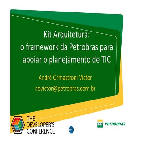 TDC2016SP - Trilha Arquitetura Empresarial | PPT
