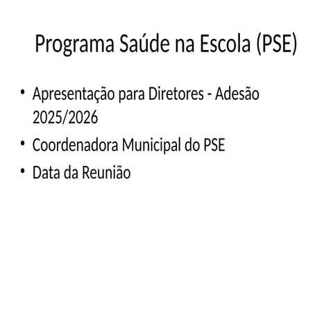 Apresentacao_PSE_2025_2026.pptx jcbksbak | PPTX