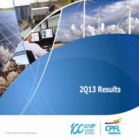 Webcast Presentation CPFL Energia_2Q13_final | PPTX