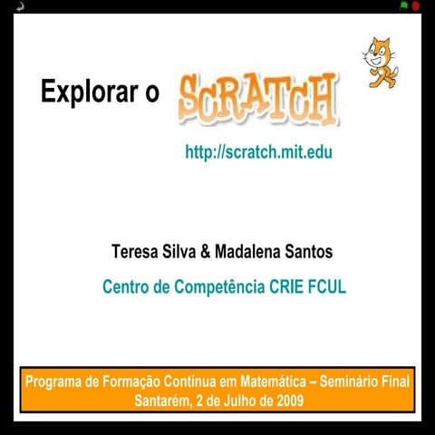 Scratch em Santarem | PPT