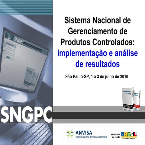Apresentacao sngpc racine_7_2010 | PPT
