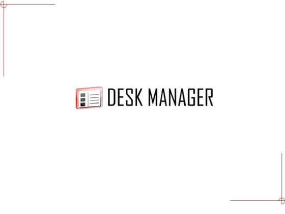 Desk manager software
