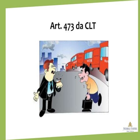 Artigo 473 e 482 CLT | PPTX