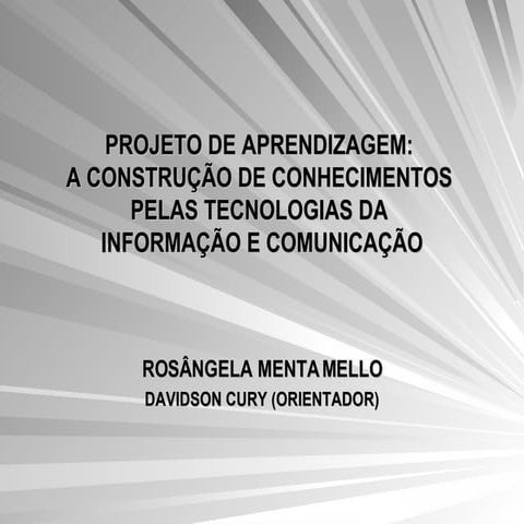 ApresentaçãO Tcc Rosangelamenta | PPT
