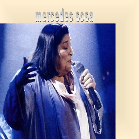 Mercedes Sosa | PPT