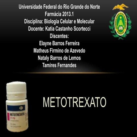 Metotrexato | PPTX