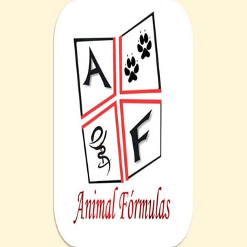 Apresentação animal formulas | PPT