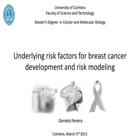 Understanding Breast Cancer Risk Through Factors and Modeling | PPT