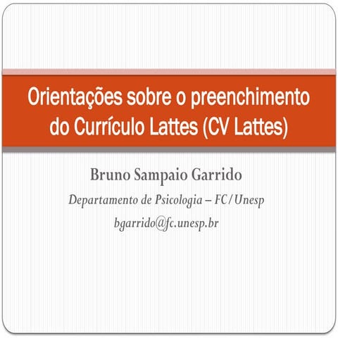 APRESENTAÇÃO SOBRE CURRÍCULO LATTES.pptx