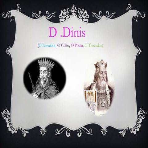 Apresentação d.dinis | PPT