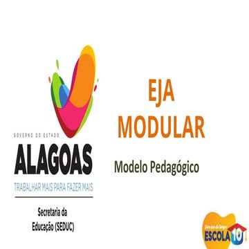 EJA modular: uma proposta inovadora | PPT