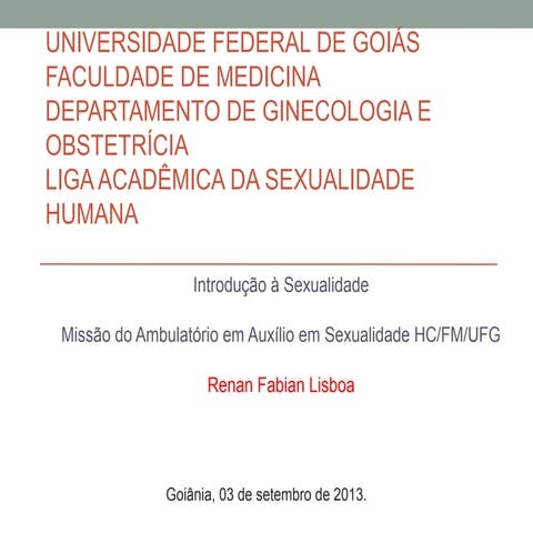 Apresentação La Sex Renan Ppt 