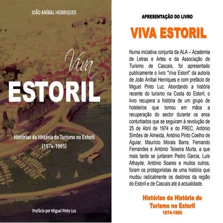 Apresentação do Livro "Viva Estoril" de João Aníbal Henriques | PPTX