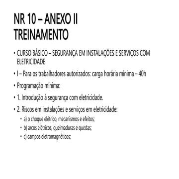 NR10 - TREINAMENTO NR 10 ATUALIZADO.ppt