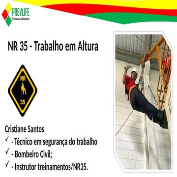 Apresentação Treinamento NR 35.pptx 8 horas | PPTX