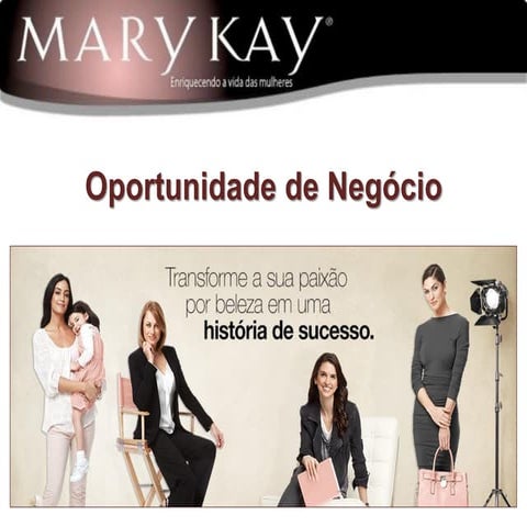 Apresentação oportunidade mary kay | PDF