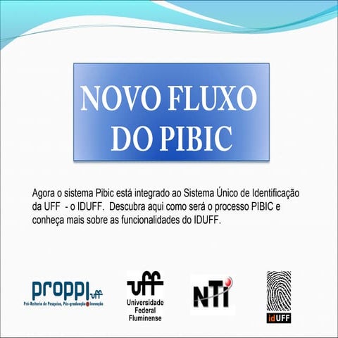 Apresentação Pibic | PPT