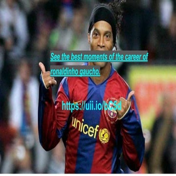 best moments ronaldinho. | PPT