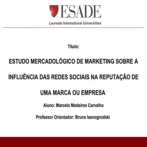 Apresentação tcc | PPT