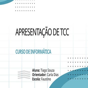 Apresentação TCC Para você copiar e apre | PPTX
