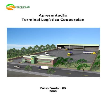 Apresentação terminal logístico cooperplan | PDF