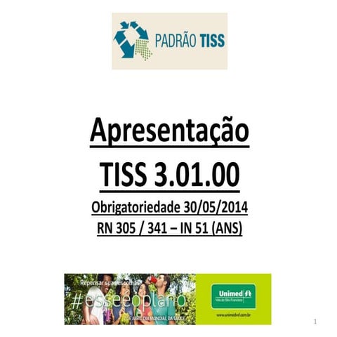 Alterações nas guias tiss 3.01.00 | PDF