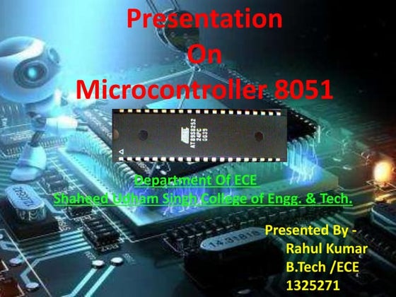 Microcontroller Based Embedded Systems Classroom Training Pdf