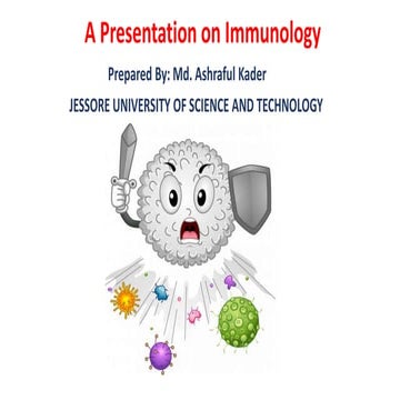 A presentation on basic immunology | PPTX